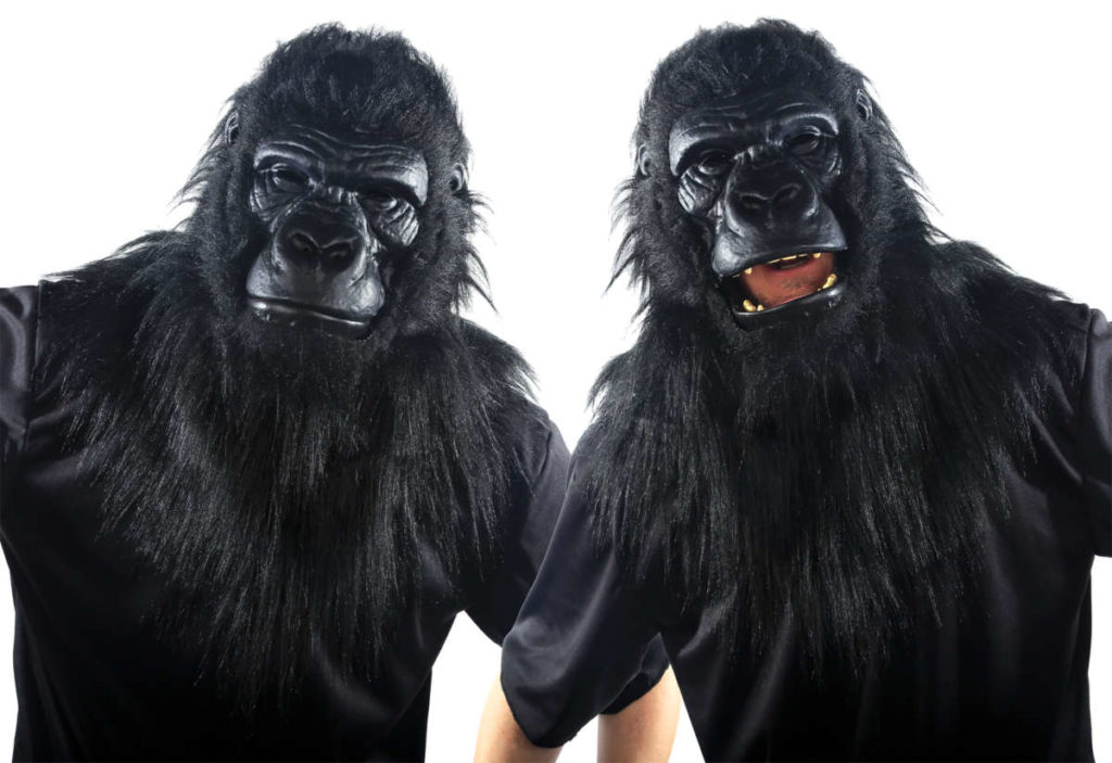 Animated Gorilla Mask - Costume Creations By Robin