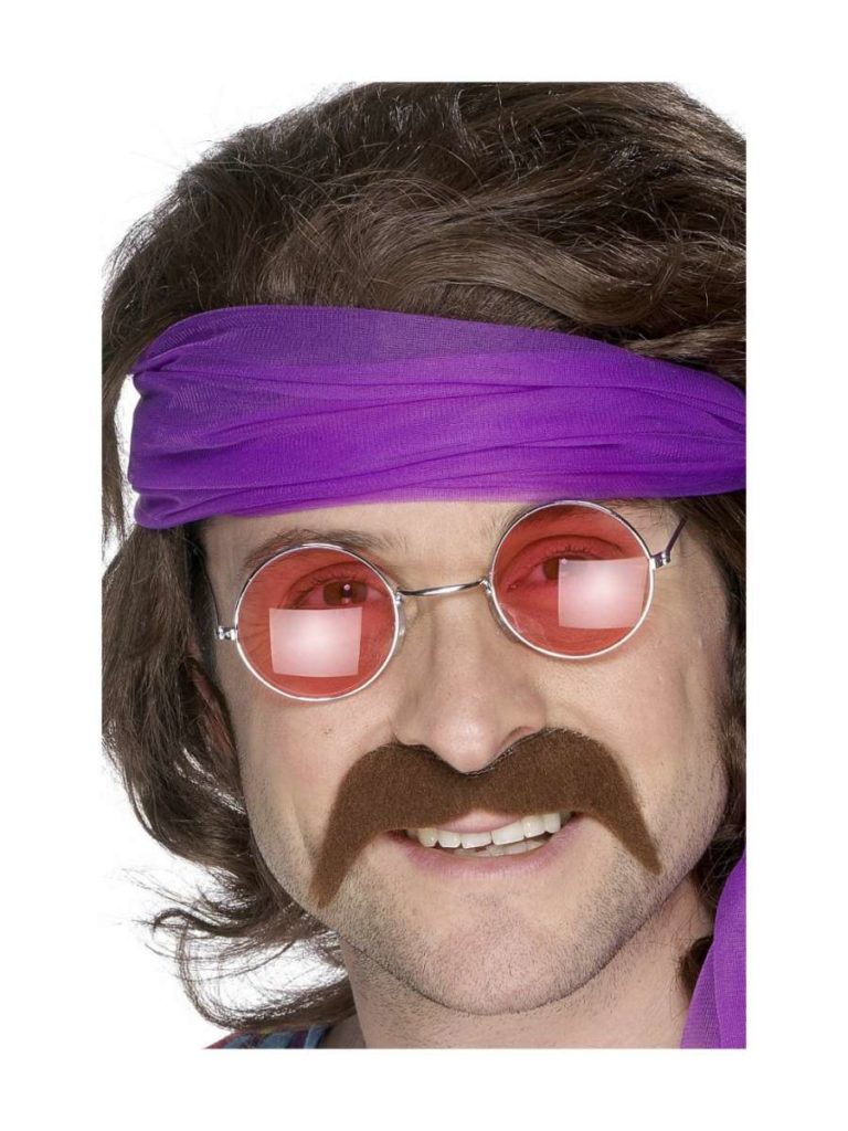 70's Brown Tash - Costume Creations By Robin