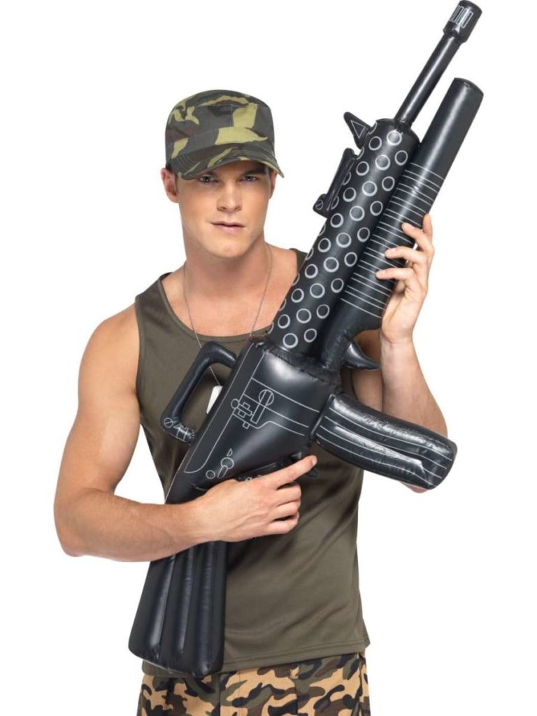 Inflatable Machine Gun - Costume Creations By Robin